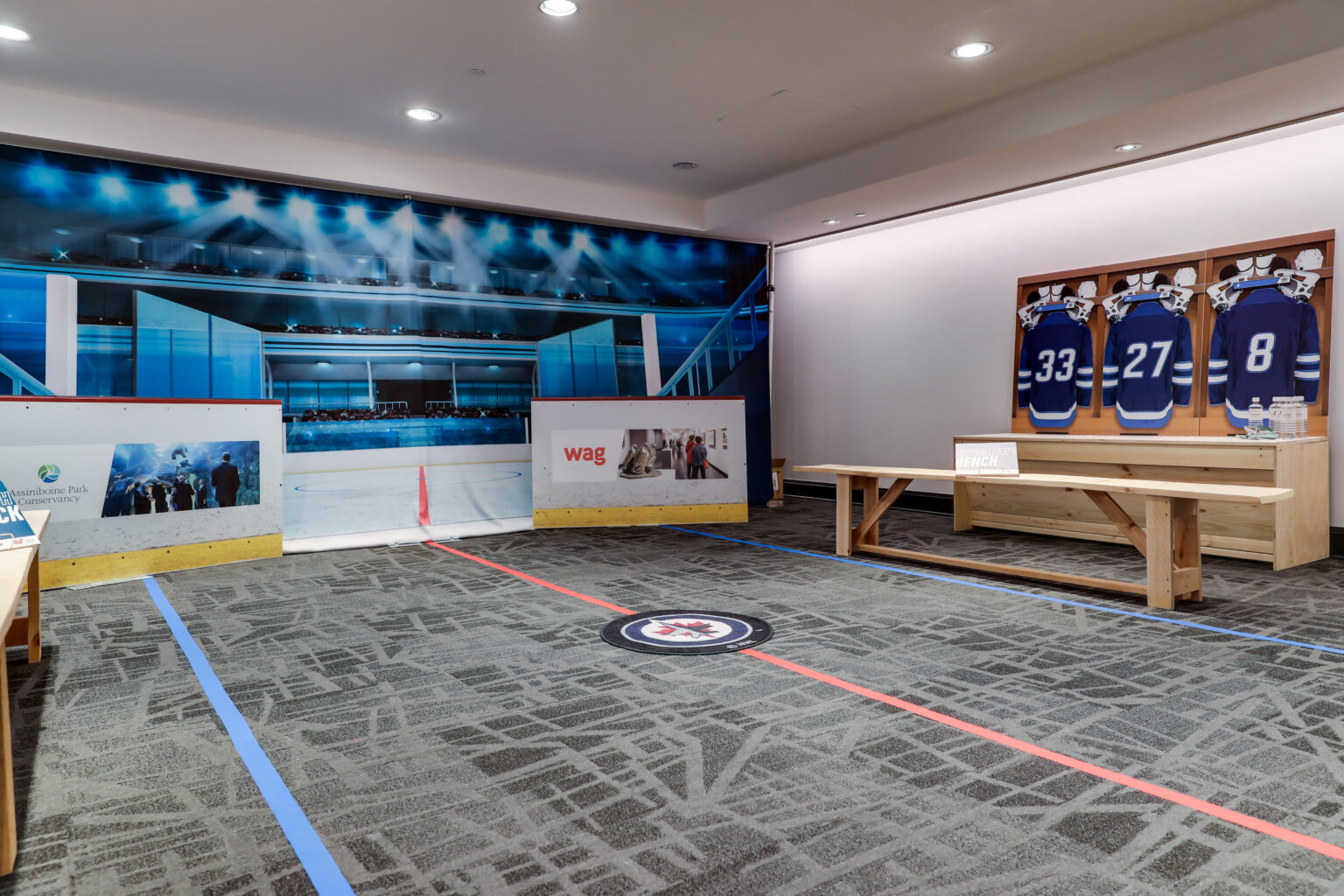 Hockey Backdrop - Mastermind Events
