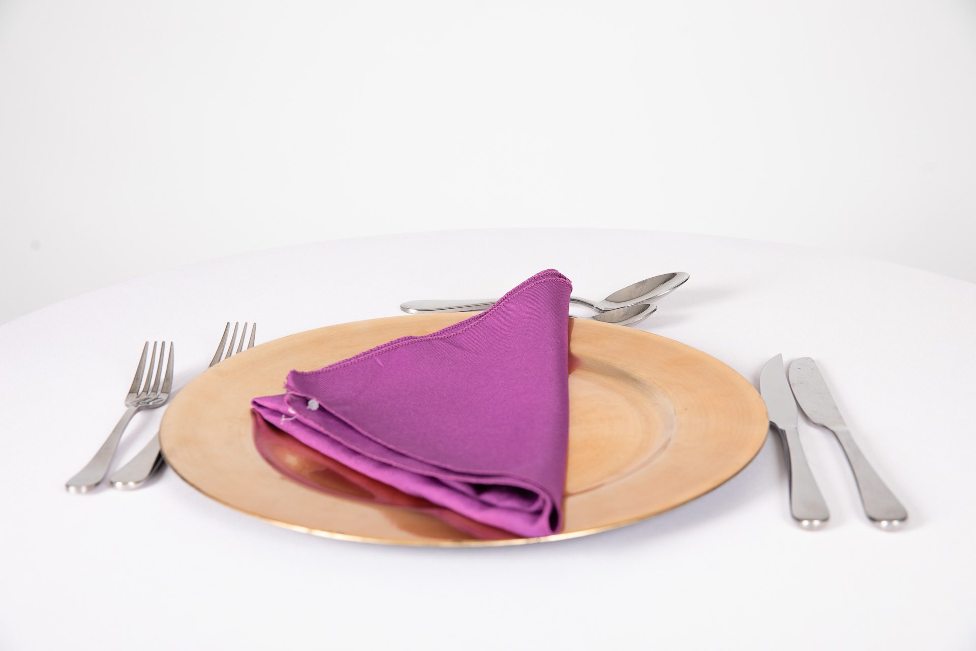 Napkin Classic Plum Polyester - Mastermind Events