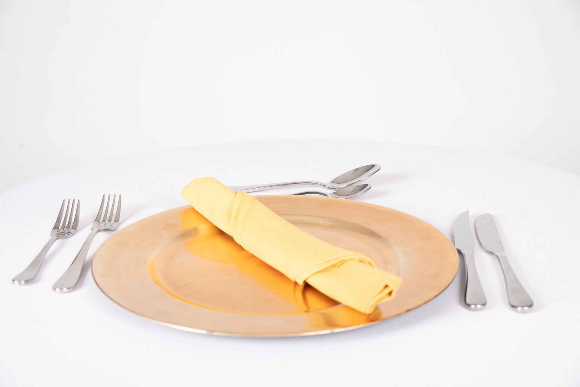 Napkin Old Gold Polyester - Mastermind Events