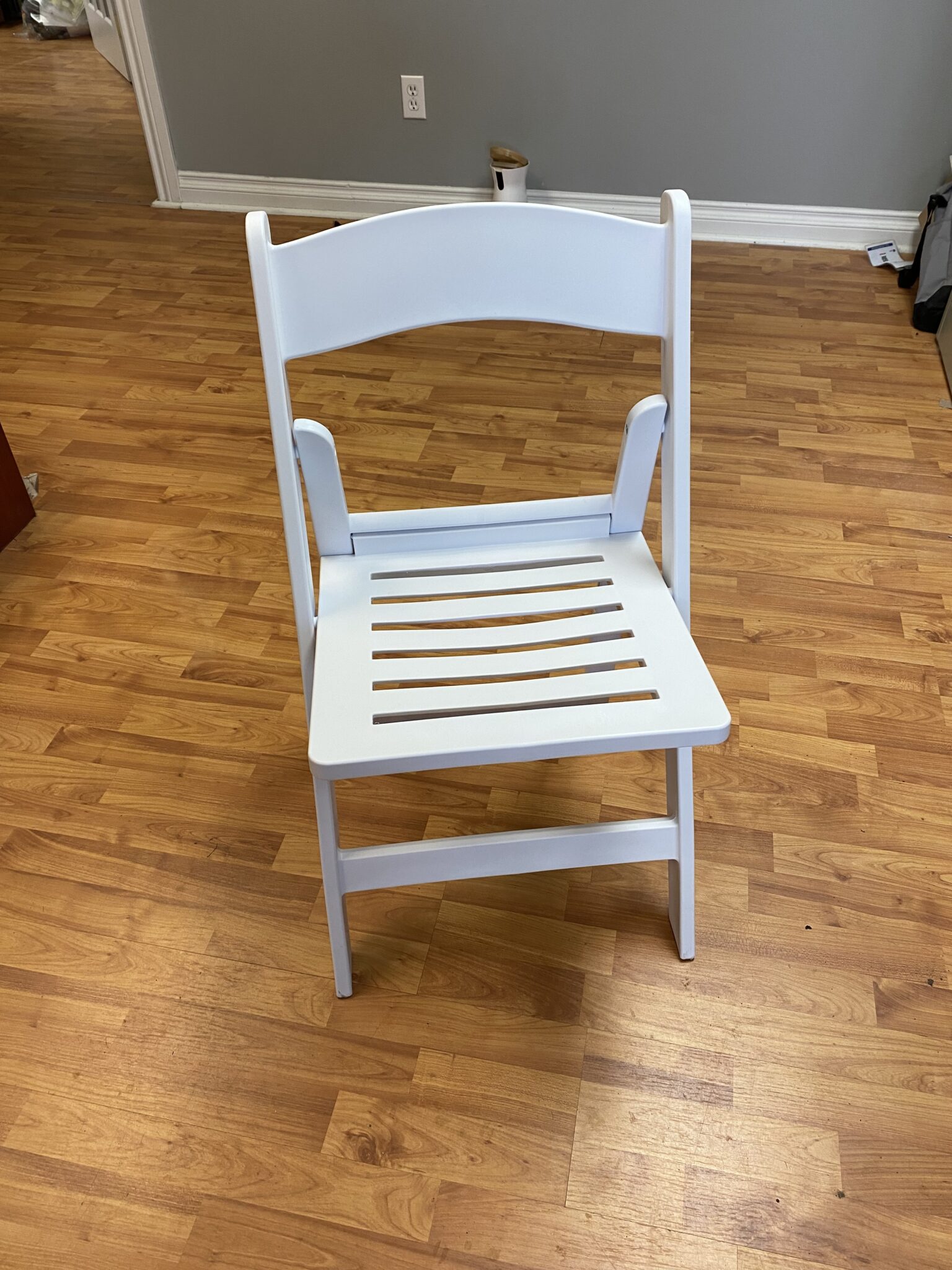 CHAIR GARDEN WHITE FOLDING - Mastermind Events