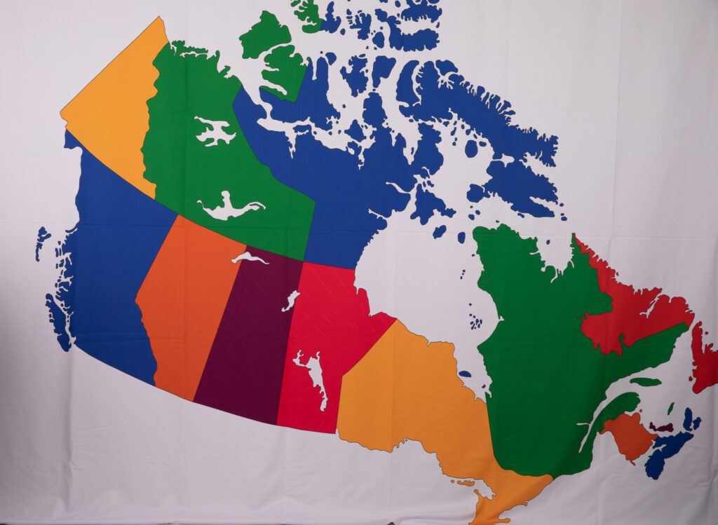 Panel Map of Canada - Mastermind Events